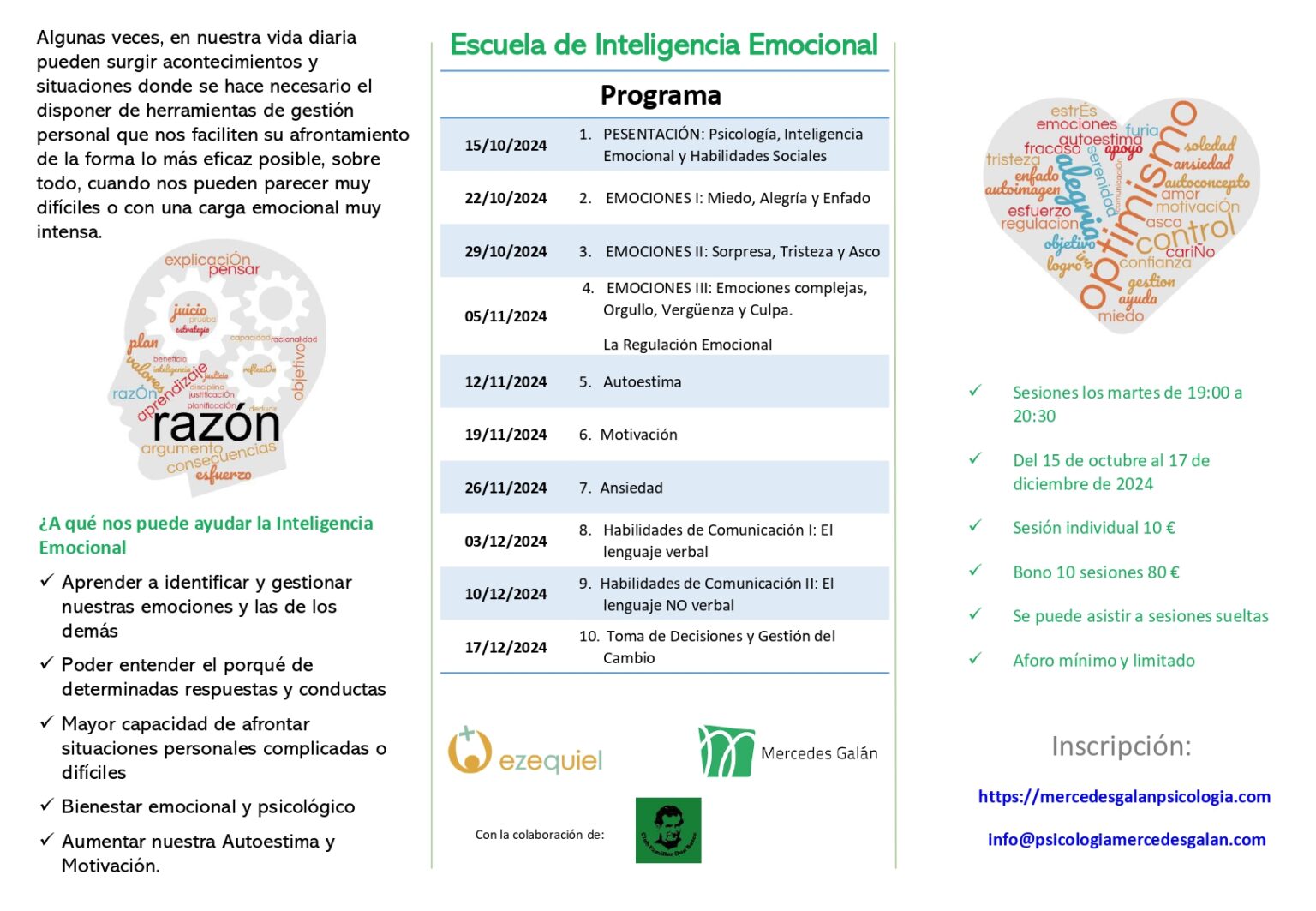 Escuela de Inteligencia Emocional – Psicología Mercedes Galán